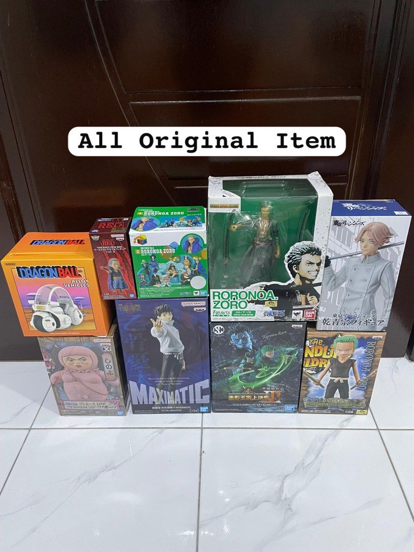 Figure original misb one piece banpresto scultures colosseum tamashii ...