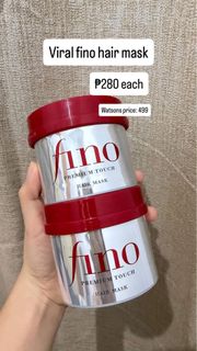 Fino Hair Mask | 230G, Beauty & Personal Care, Hair on Carousell