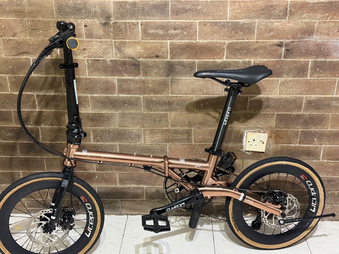 Fnhon gust foldable bicycle 16” 10sp folding bike, Sports Equipment ...