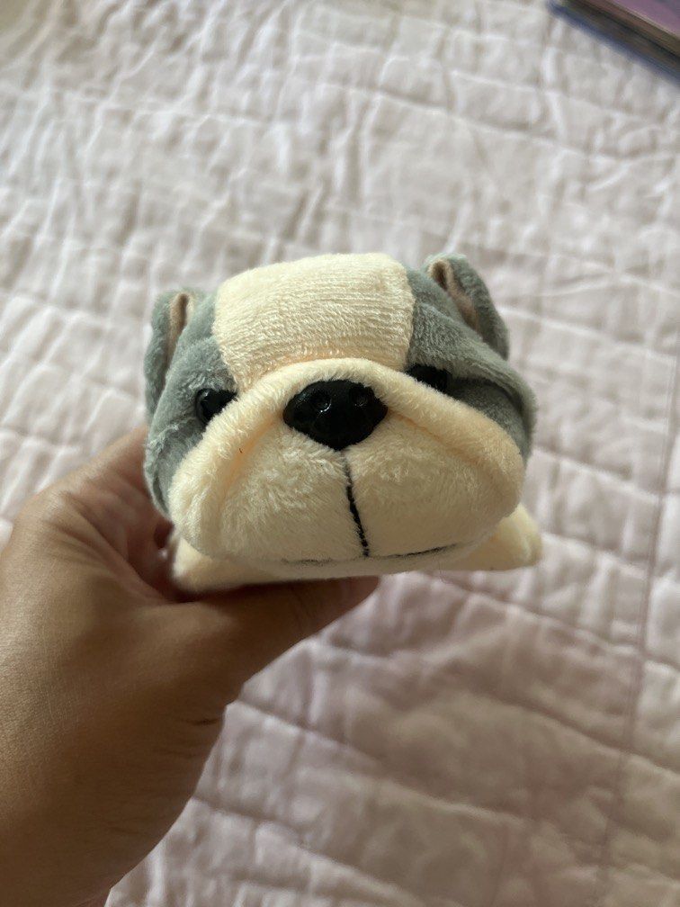 FREE Small Bulldog Plushie, Hobbies & Toys, Toys & Games on Carousell
