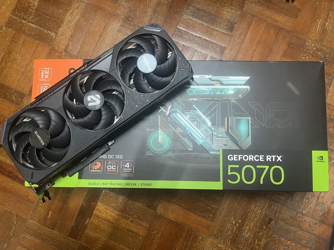 GIGABYTE GeForce RTX 5070 Gaming OC Graphics Card, Computers & Tech ...