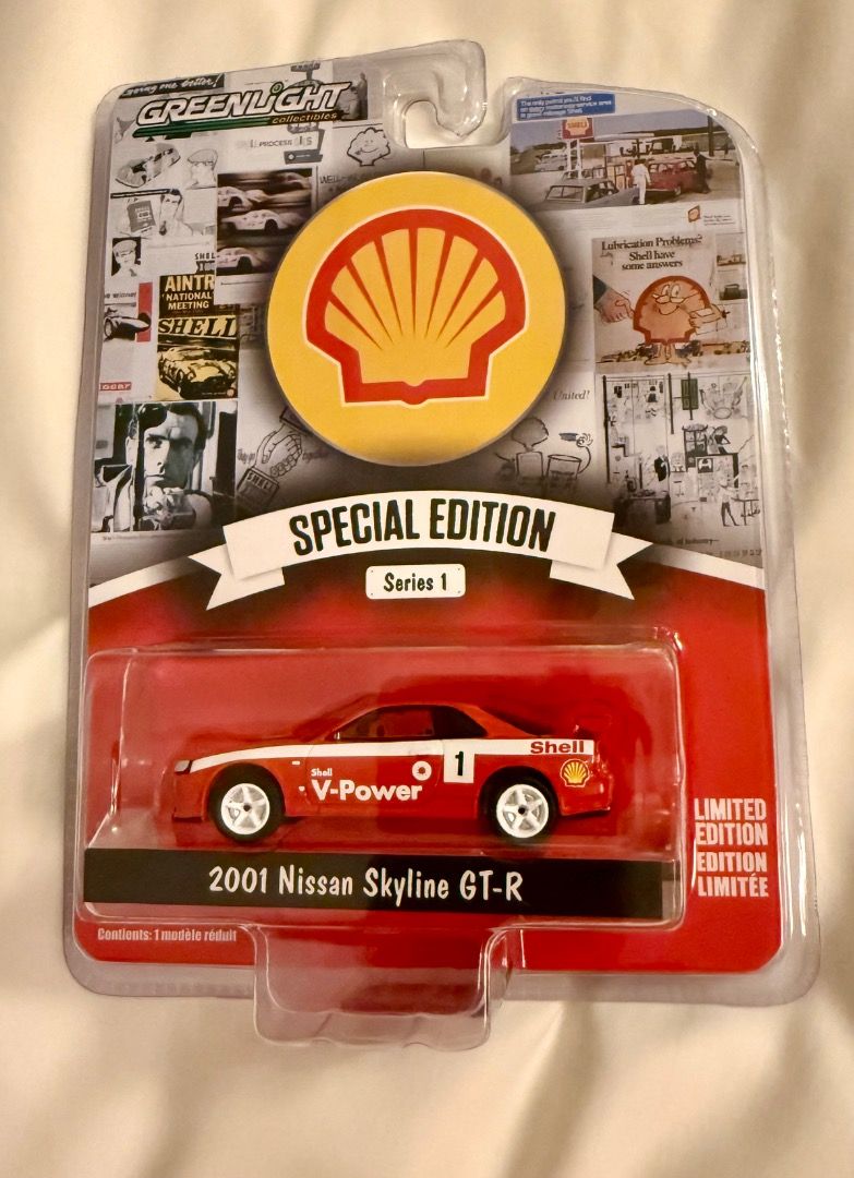 Greenlight Shell Special edition (Blister) - 2001 Nissan Skyline GTR ...