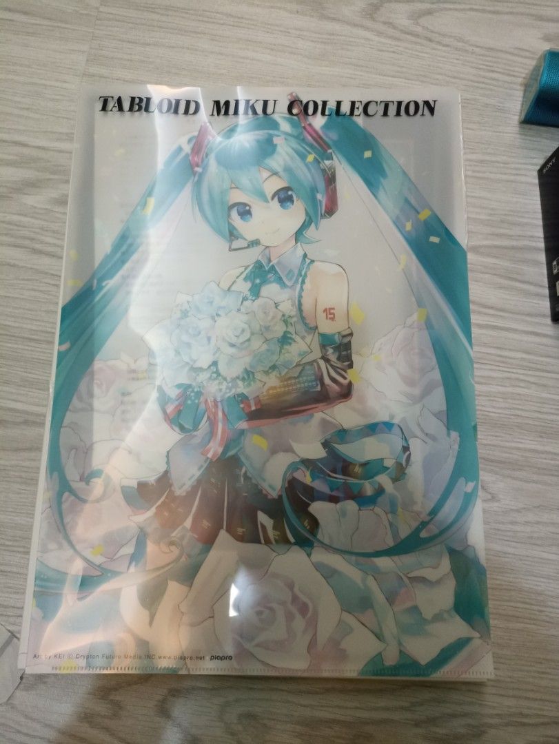 Hatsune Miku Tabloid Miku Collection 15th Anniversary Book, Hobbies ...