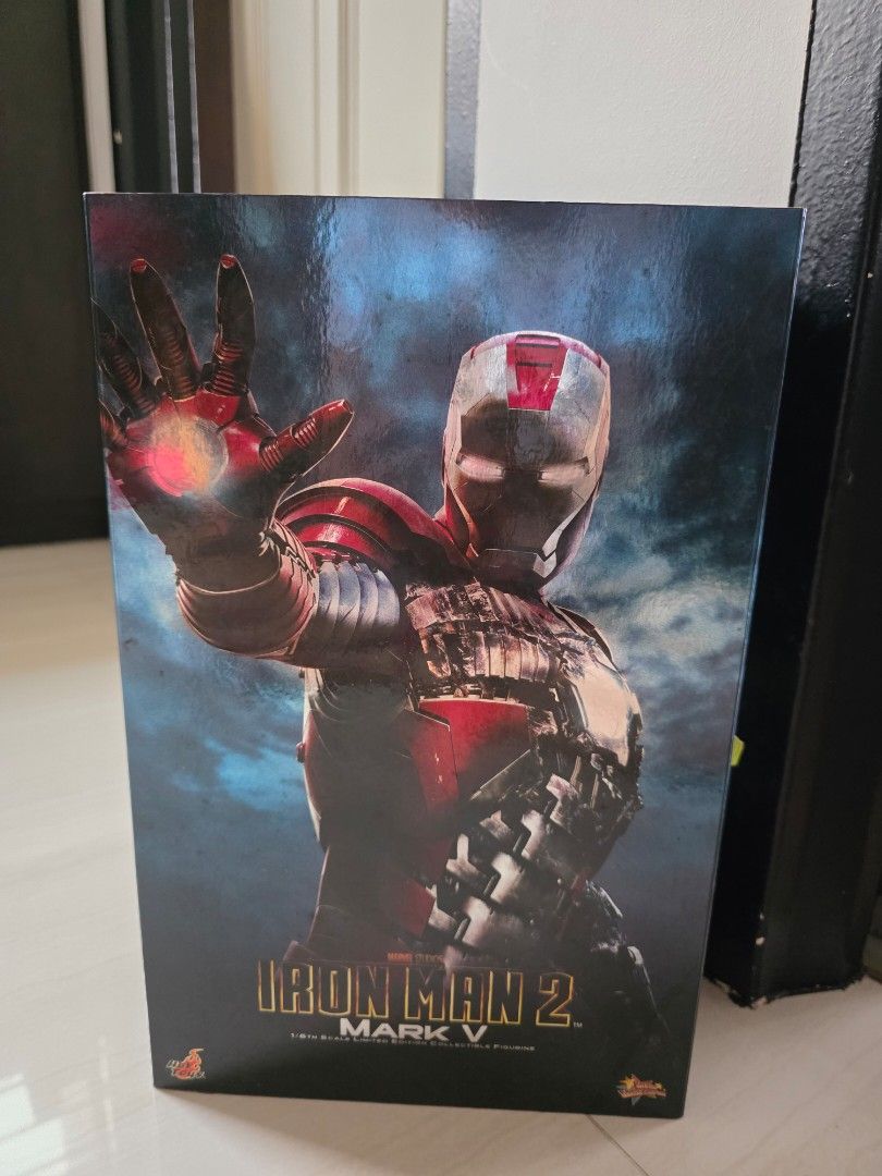 Hot Toys Iron Man 2 Mark V Collectible Figure, Hobbies & Toys, Toys ...