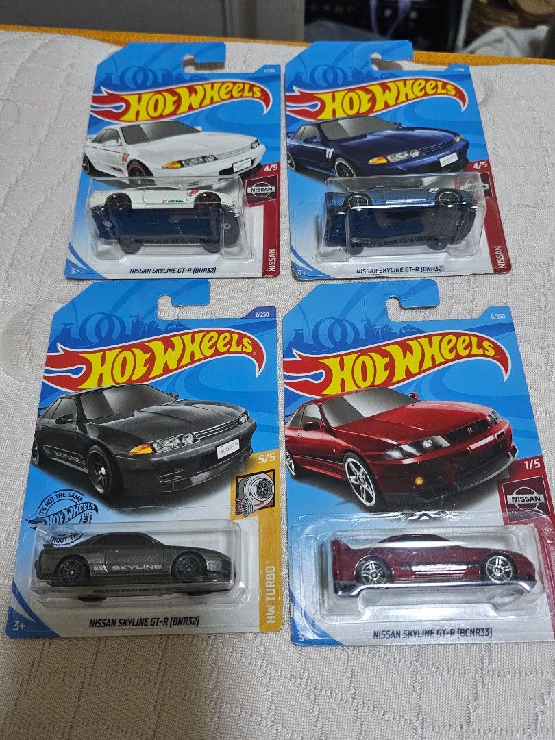 Hot wheels nissan skyline gtr r32 r33 lot, Hobbies & Toys, Toys & Games ...