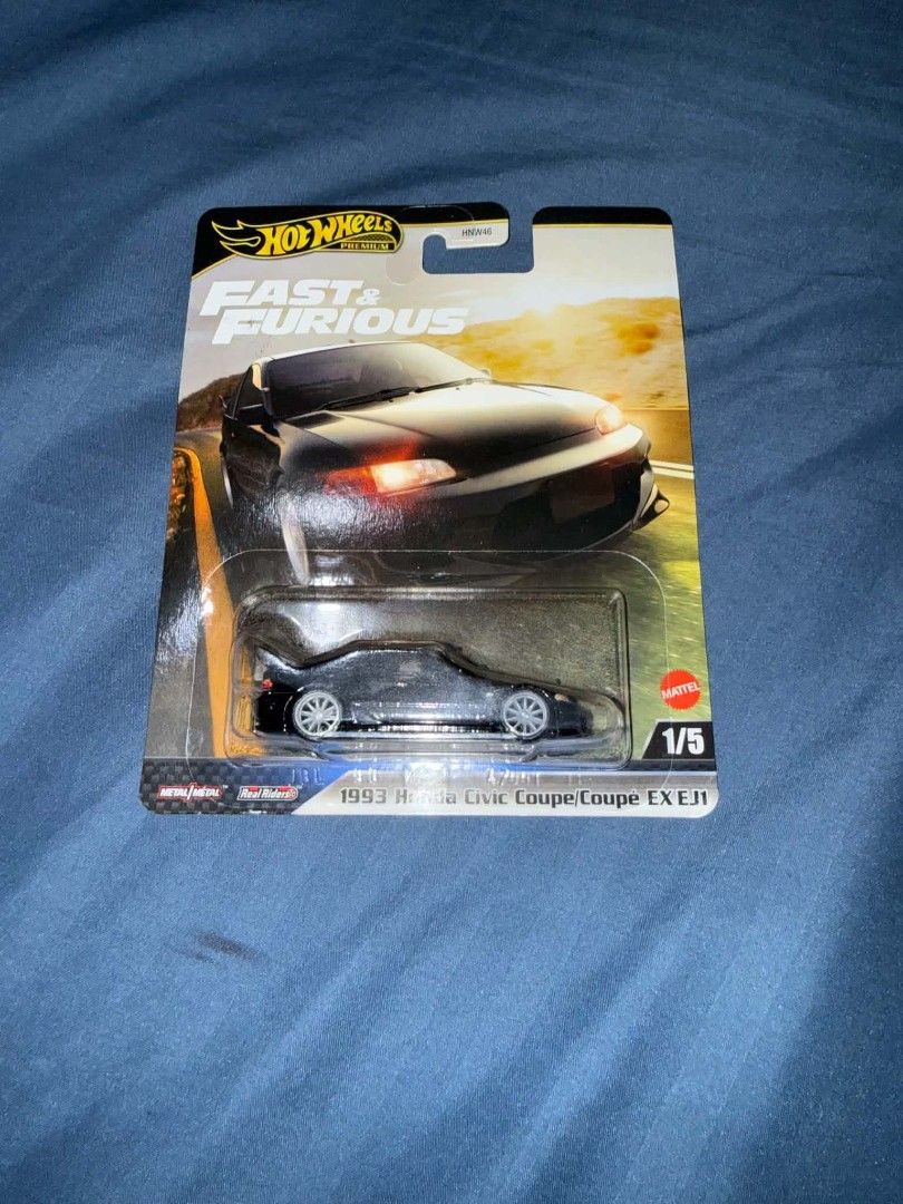 Hotwheels FNF Civic ej1, Hotwheels FNF Porsche 911 Carrera RS ...