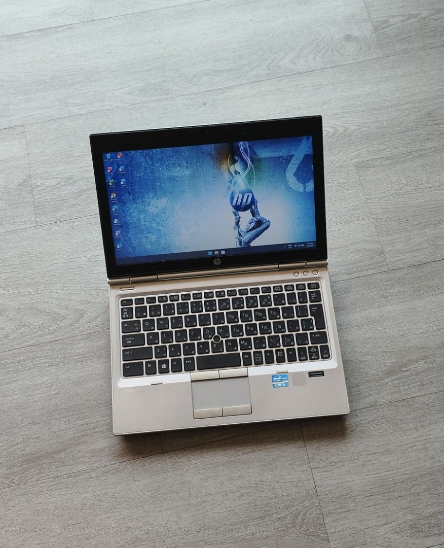 HP EliteBook Laptop / Intel Core i5 CPU/ SSD Drive / Fingerprinting ...