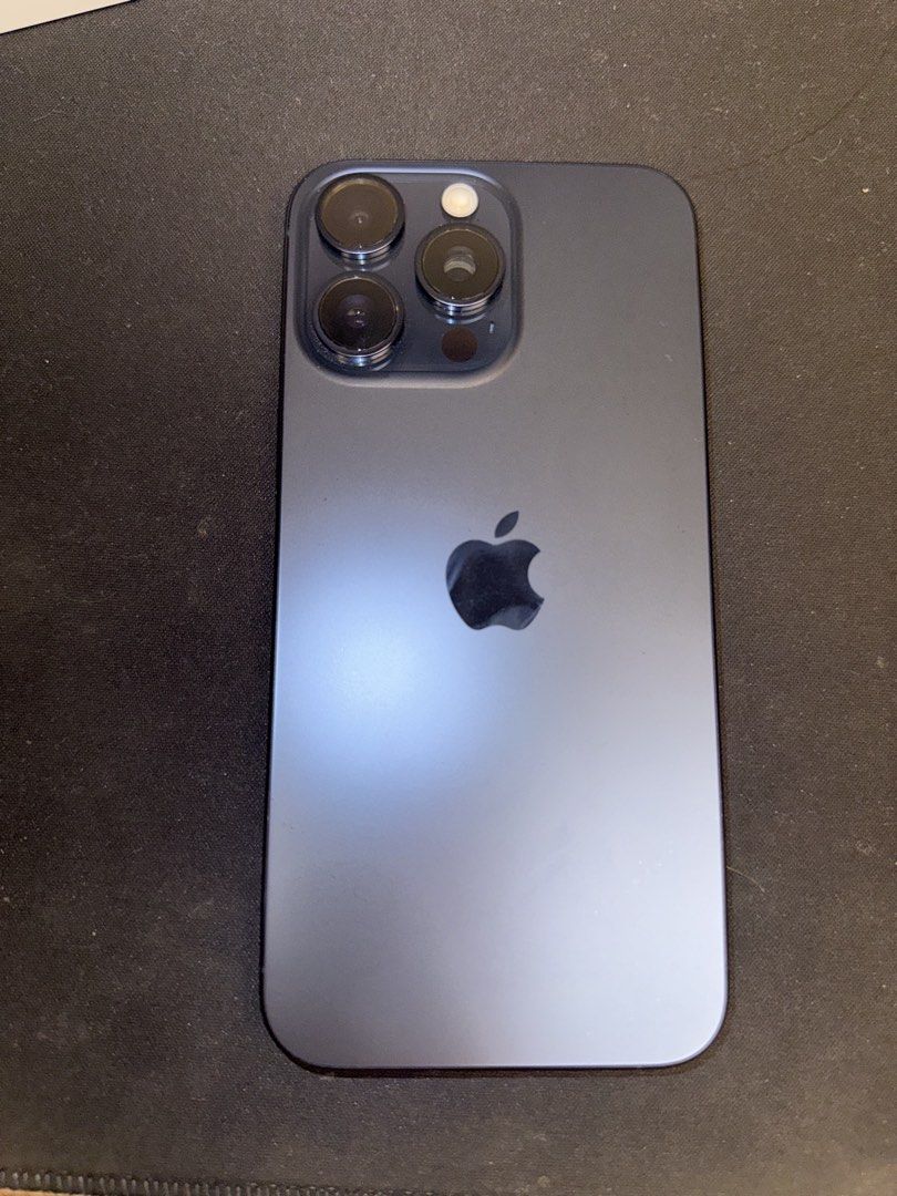 iPhone 15 Pro Max Blue Titanium 256GB, Mobile Phones & Gadgets, Mobile ...