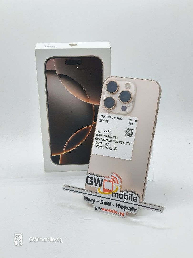 iPhone 16 Pro Desert Titanium 256GB, Mobile Phones & Gadgets, Mobile ...