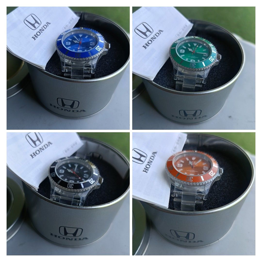 Jam Honda Quartz Watch - New Rare Coloring, Men's Fashion, Watches ...