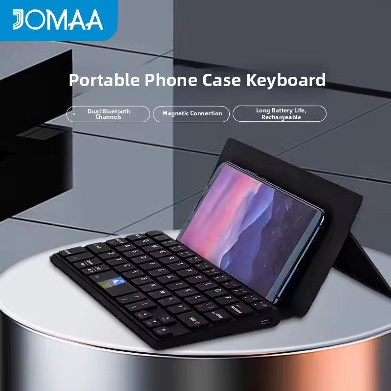 JOMAA | Foldable Bluetooth Keyboard,Portable Wireless Keyboard, Ultra ...