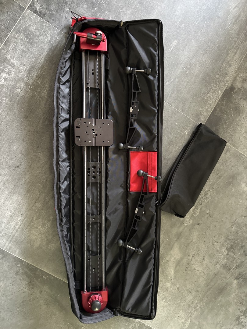 Kessler Camera Slider with Case, Photography, Photography Accessories ...