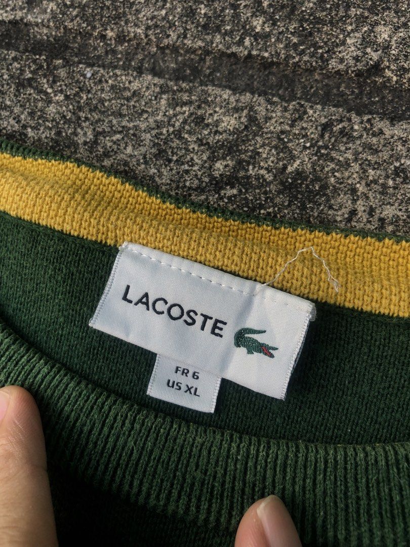 KNITTED LACOSTE 3 TONE COLOR, Men's Fashion, Tops & Sets, Tshirts ...