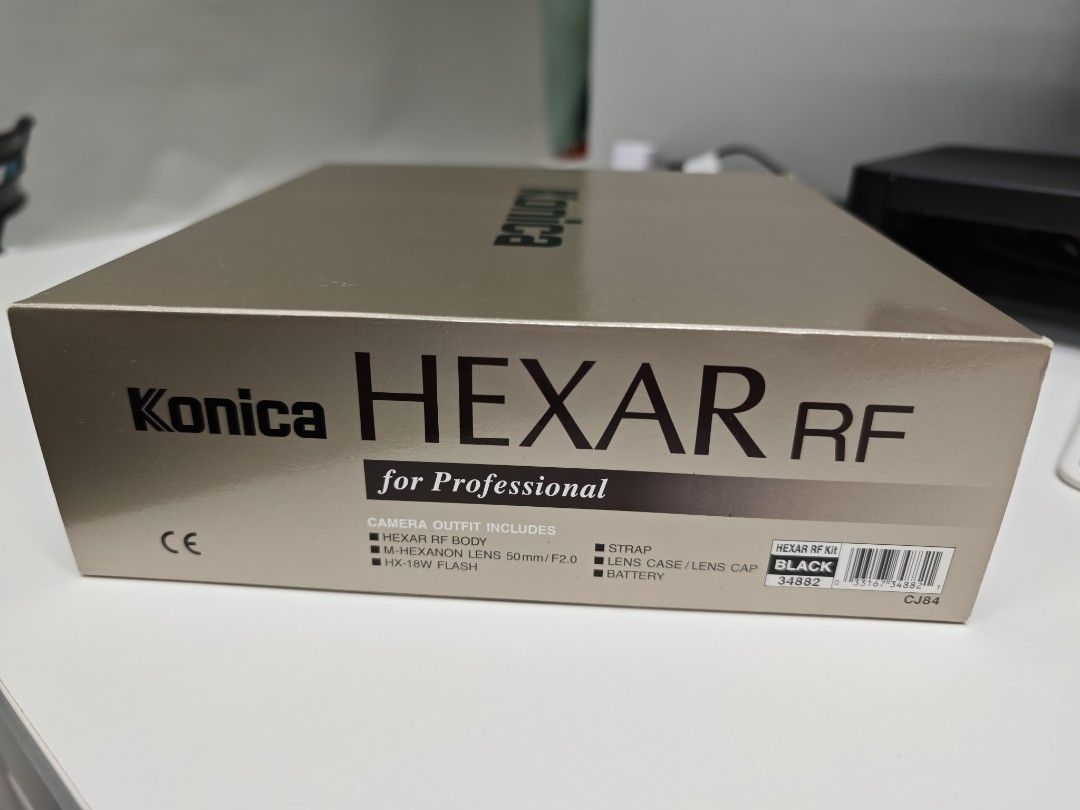 Konica Hexar RF Kit (Black), Photography, Cameras on Carousell