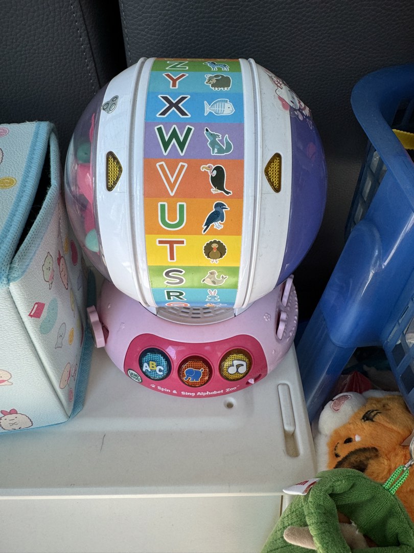 LeapFrog Spin & Sing Alphabet Zoo, Hobbies & Toys, Toys & Games on ...