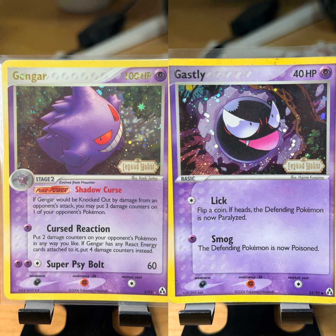 Legend Maker Gengar & Gastly, Hobbies & Toys, Toys & Games on Carousell