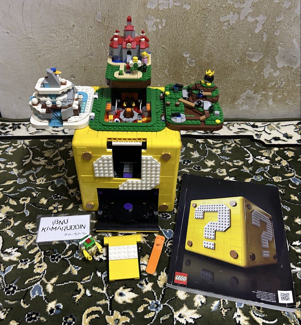 Lego 71395 Super Mario 64 Question Mark Block, Hobbies & Toys, Toys ...