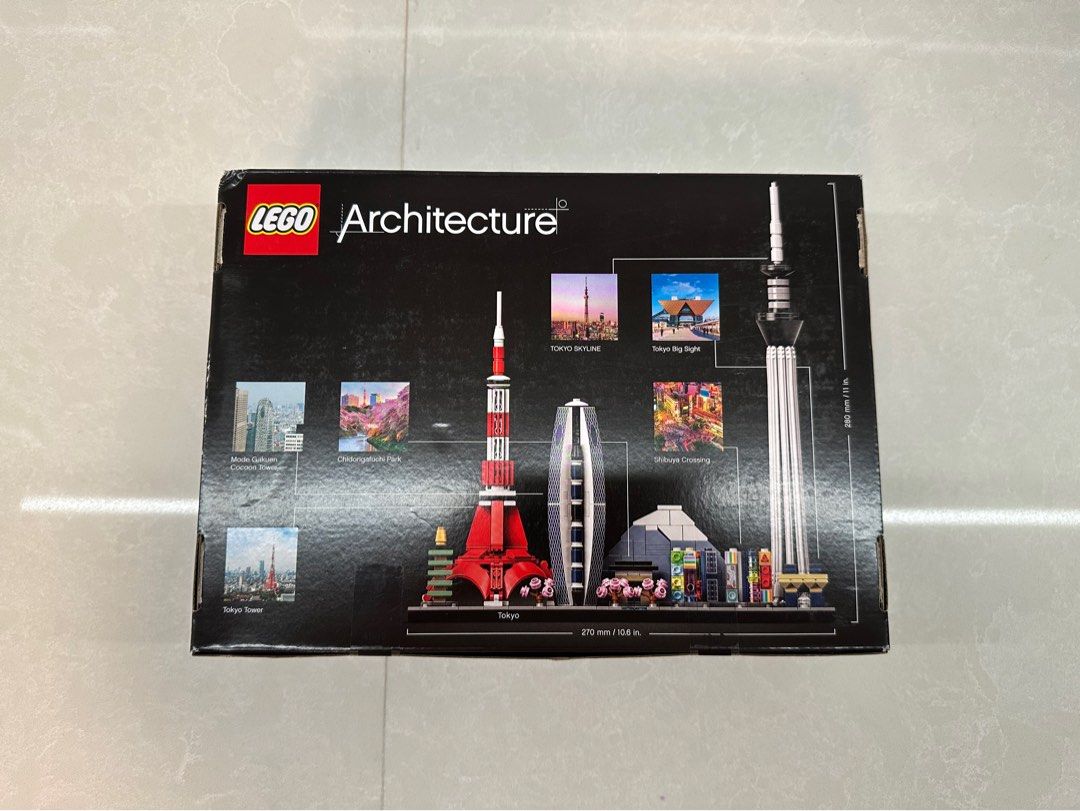 LEGO Architecture 21051 Tokyo, 興趣及遊戲, 玩具 & 遊戲類 - Carousell