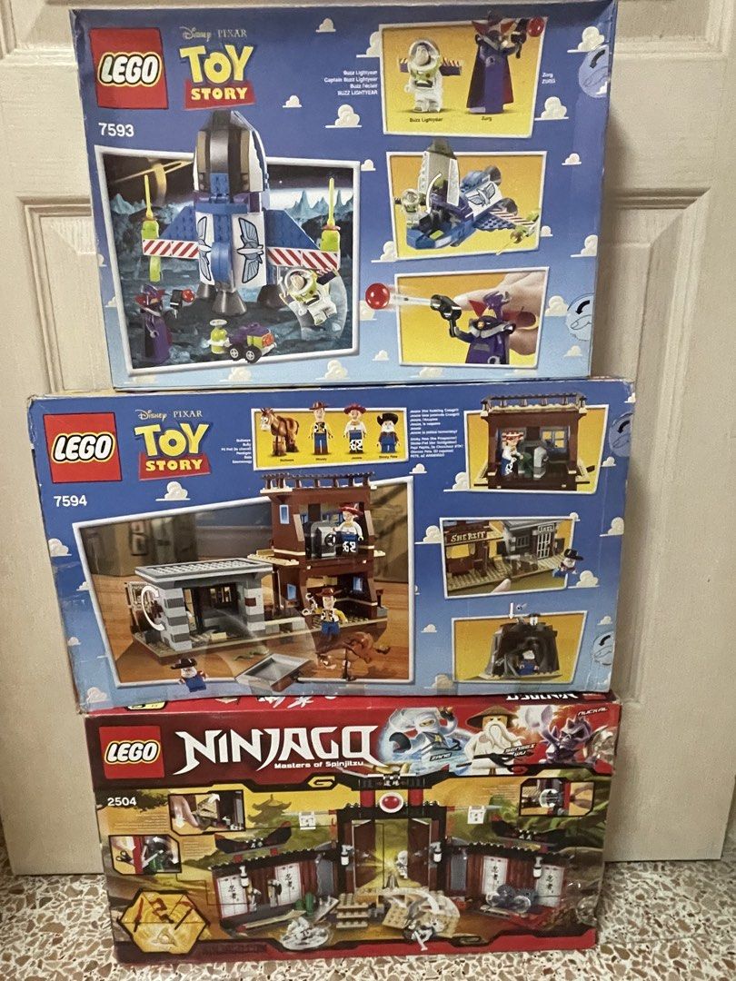 LEGO Bundle Sale 7593 / 7594 / 2504 (Toy Story & Ninjago Sets), Hobbies ...