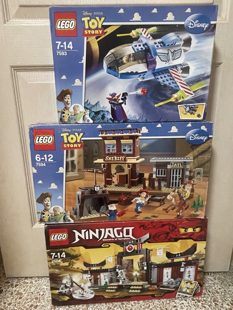 LEGO Bundle Sale 7593 / 7594 / 2504 (Toy Story & Ninjago Sets), Hobbies ...
