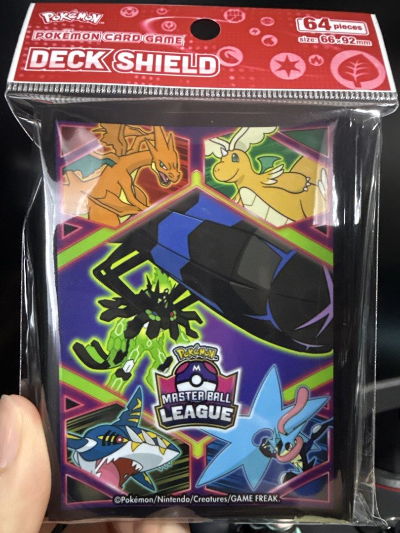 *Limited Edition* Master Ball League Pokemon Deck Shield Sleeves ...
