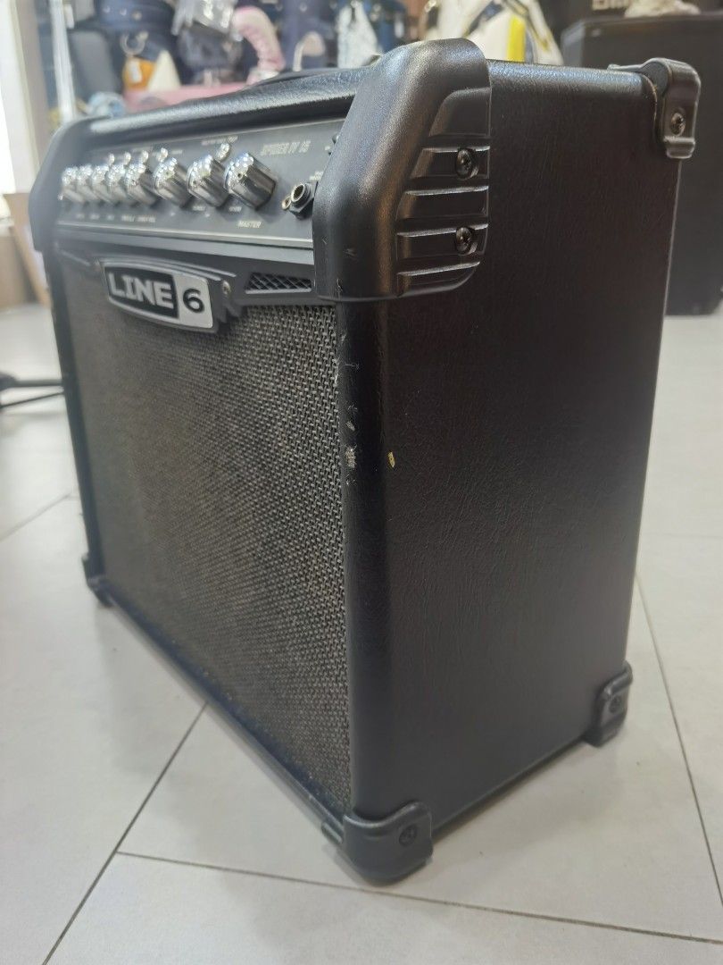 Line 6 Spider IV 15 Amplifier, Hobbies & Toys, Music & Media, Musical ...