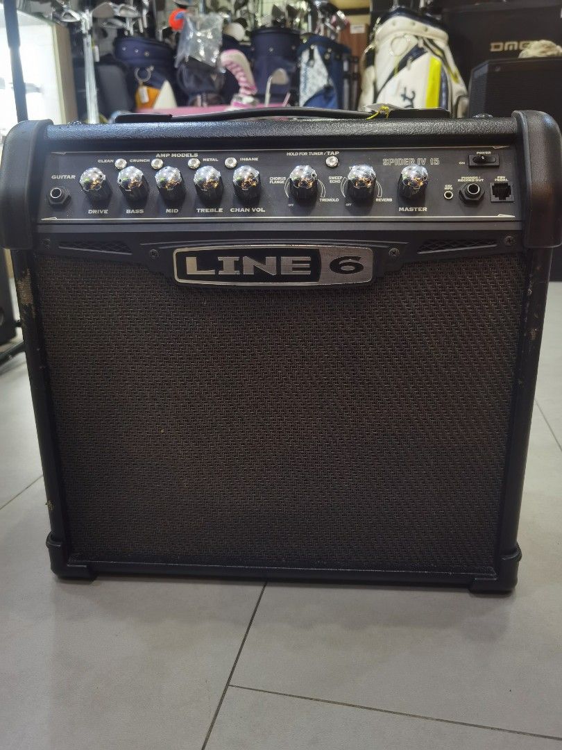 Line 6 Spider IV 15 Amplifier, Hobbies & Toys, Music & Media, Musical ...