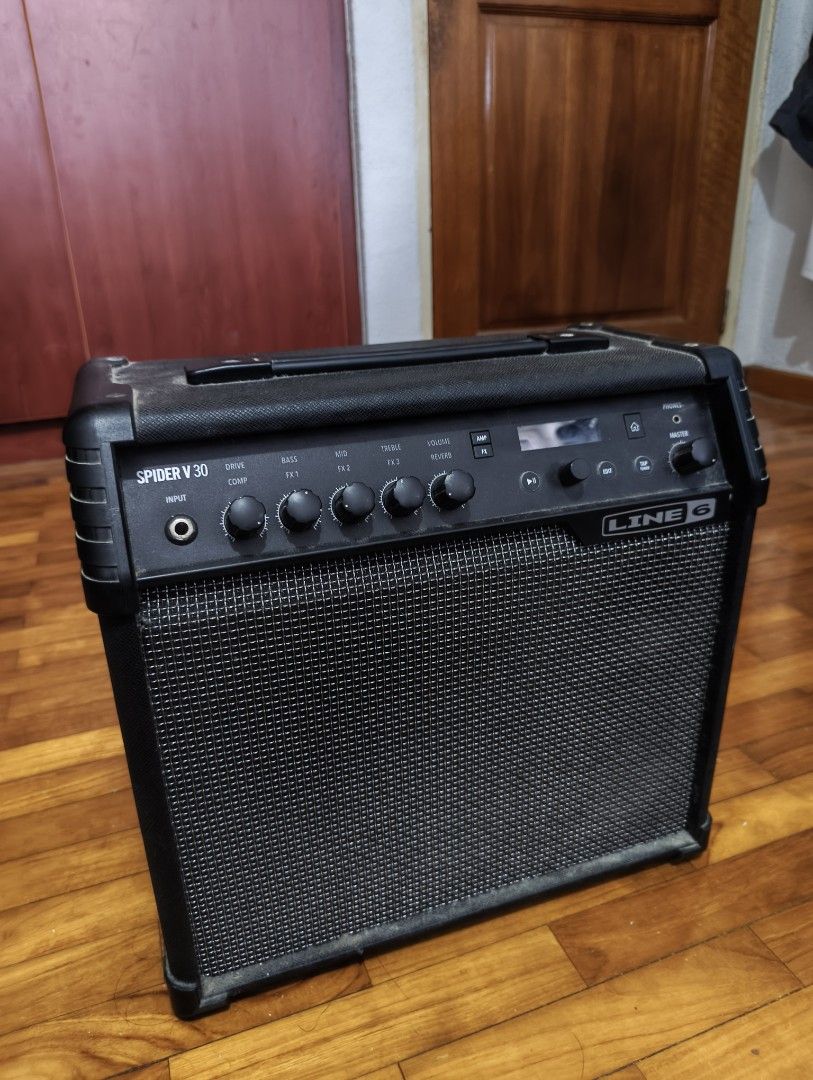 Line 6 Spider V 30 Guitar Amplifier, Hobbies & Toys, Musical ...
