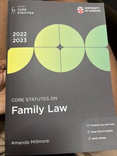 LLB Statute Textbook, Hobbies & Toys, Books & Magazines, Textbooks on ...