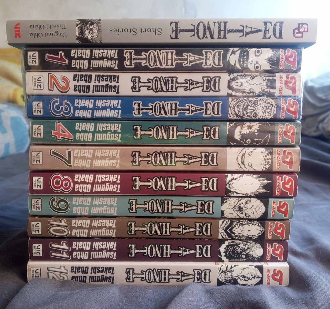 Manga: Death Note, Hobbies & Toys, Books & Magazines, Comics & Manga on ...