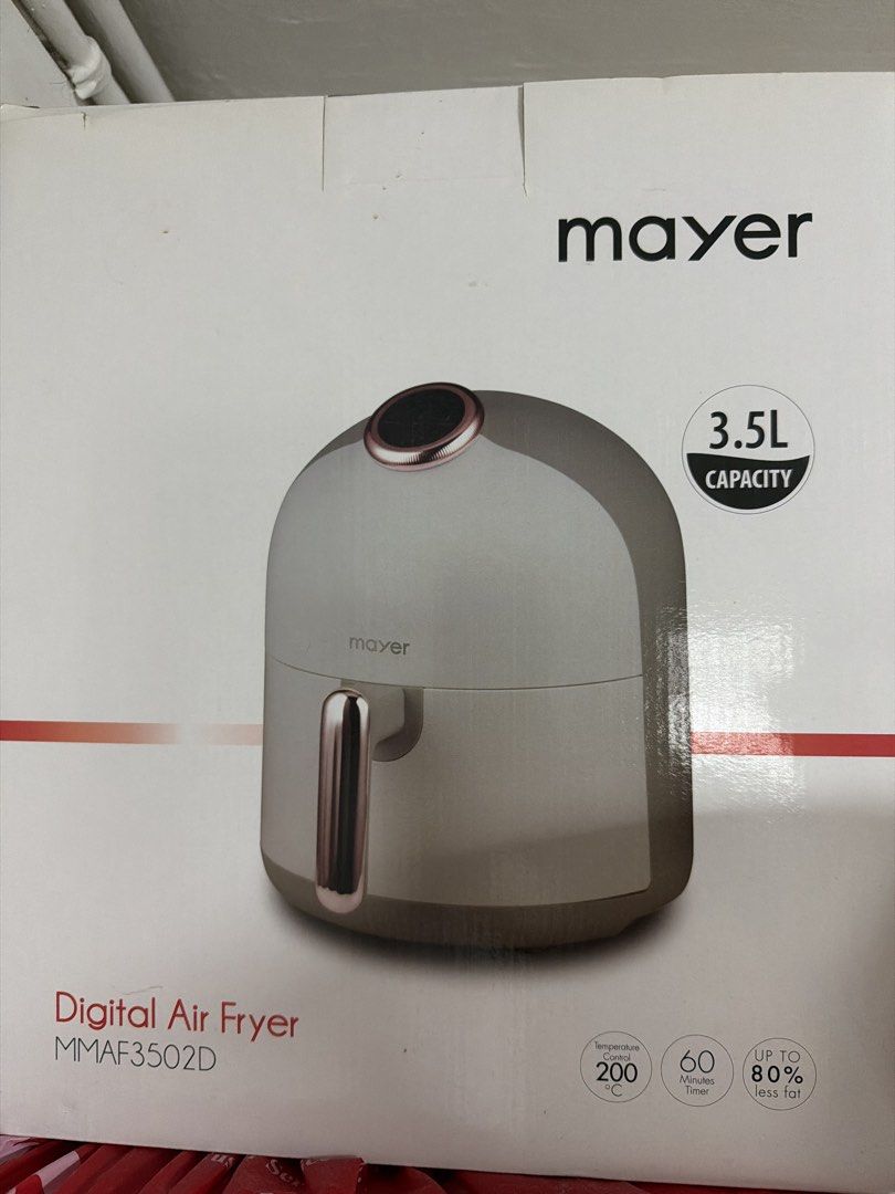 Mayer Digital Air Fryer MMAF3502D - 3.5L, TV & Home Appliances, Kitchen ...