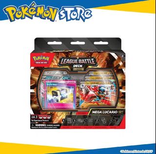 Pokemon TCG League Battle Deck Mega Lucario EX, Hobbies & Toys, Toys ...