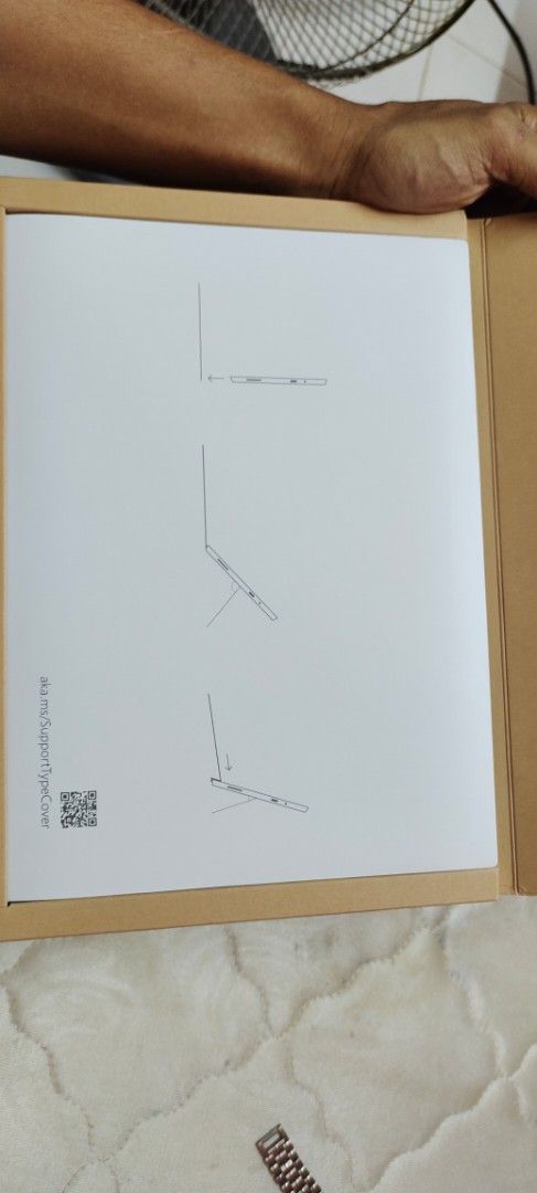 Microsoft Surface Go Type Cover, Computers & Tech, Parts & Accessories ...