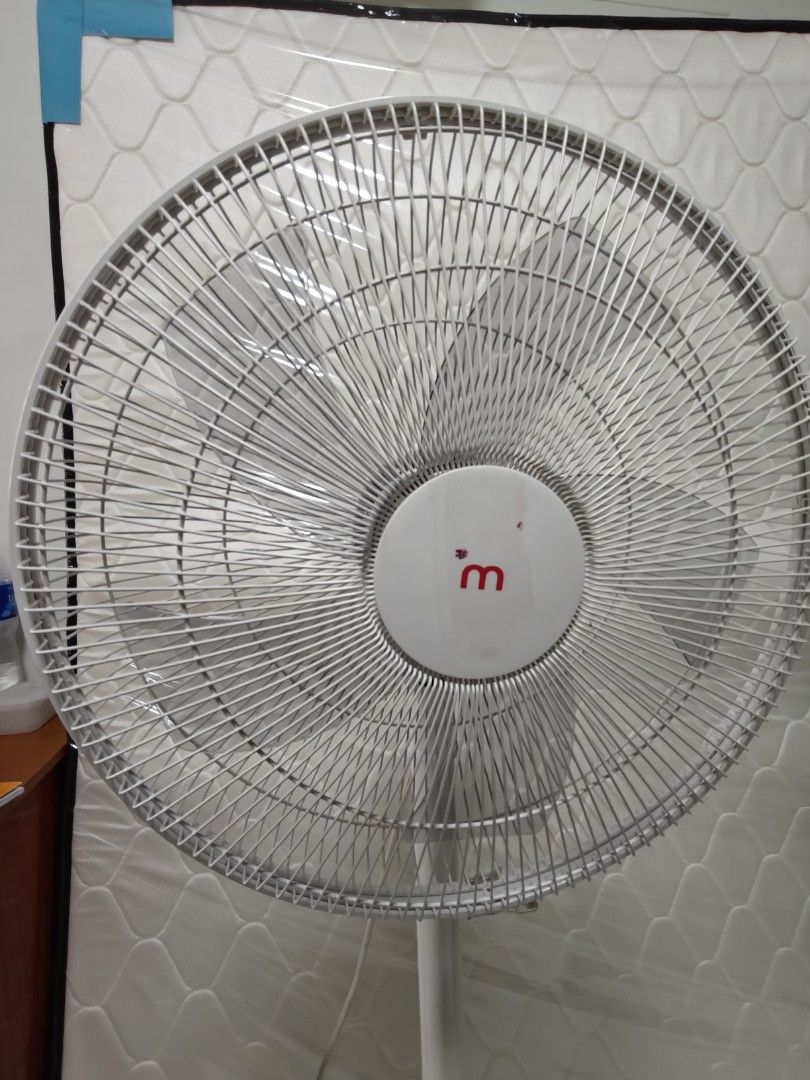 2 stand fans together - Mistral MSF047 and PowerPac 16" Stand Fans ...