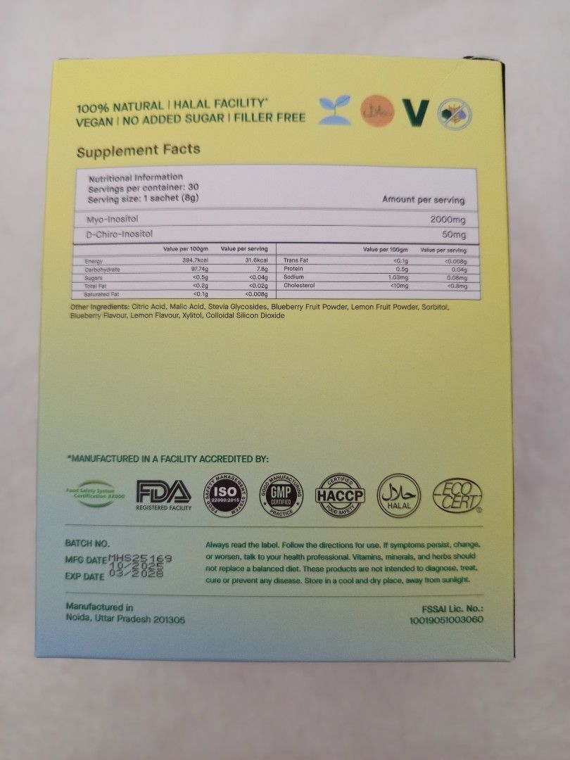 Moom Happy Hormones Myo & D-Chiro Inositol Blend - Birthday Cake ...