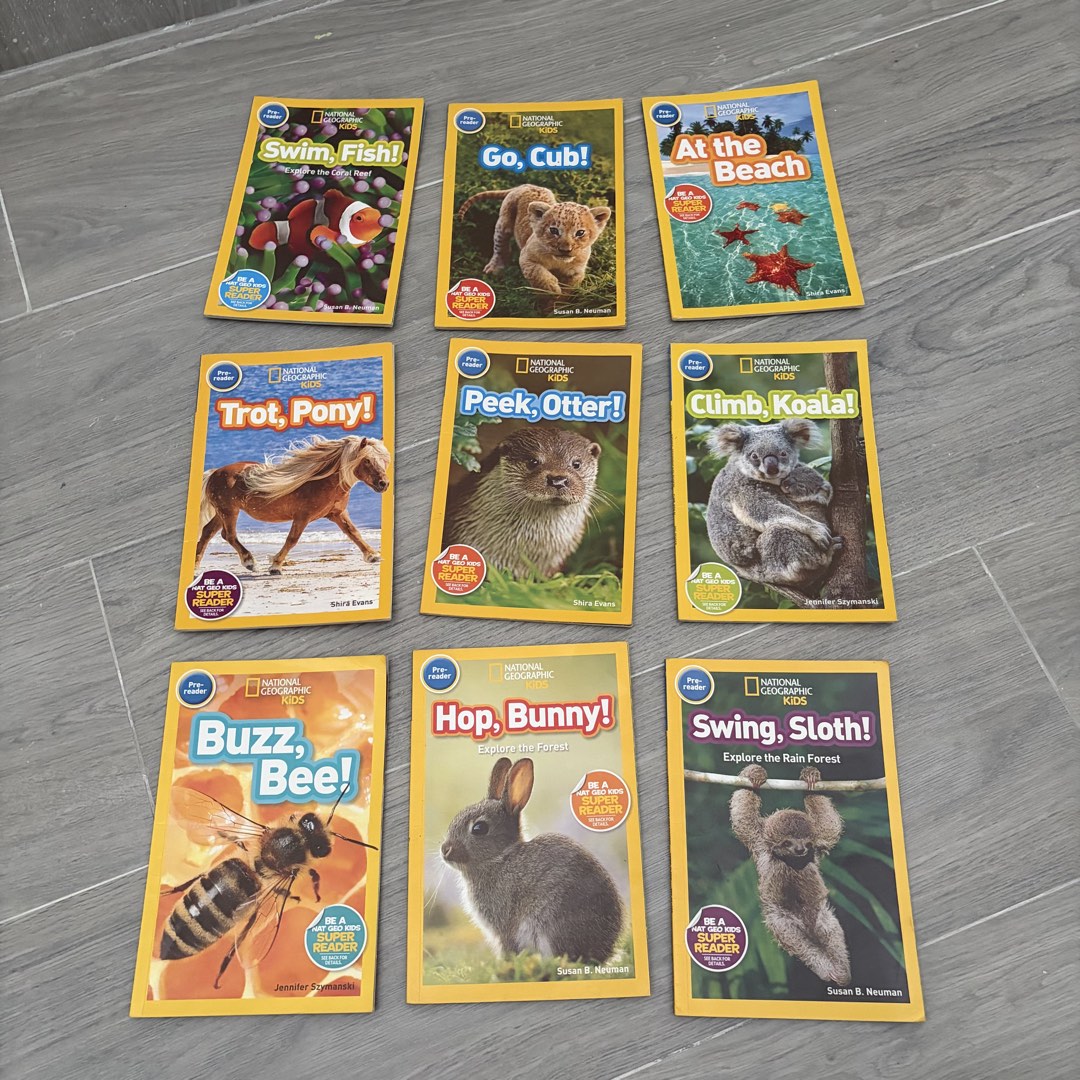 National Geographic Kids Pre-reader Books, Hobbies & Toys, Books ...