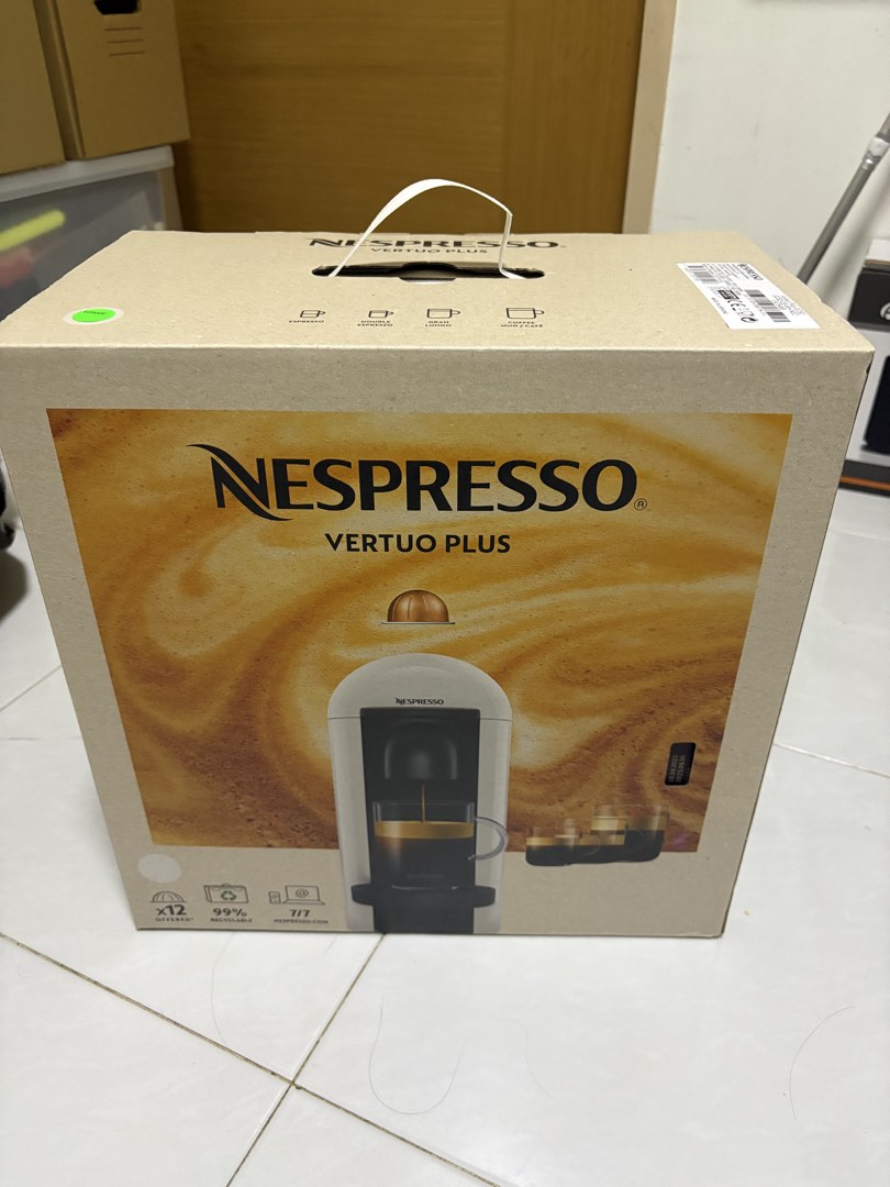 Nespresso Vertuo Plus Coffee Machine - Brand New, TV & Home Appliances ...
