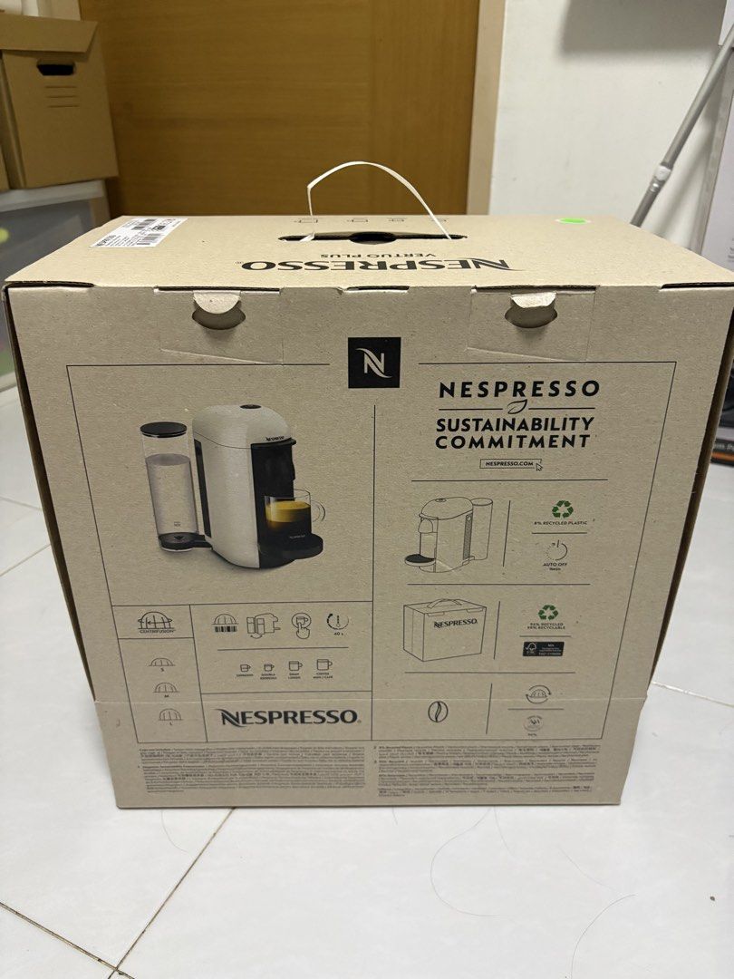 Nespresso Vertuo Plus Coffee Machine - Brand New, TV & Home Appliances ...