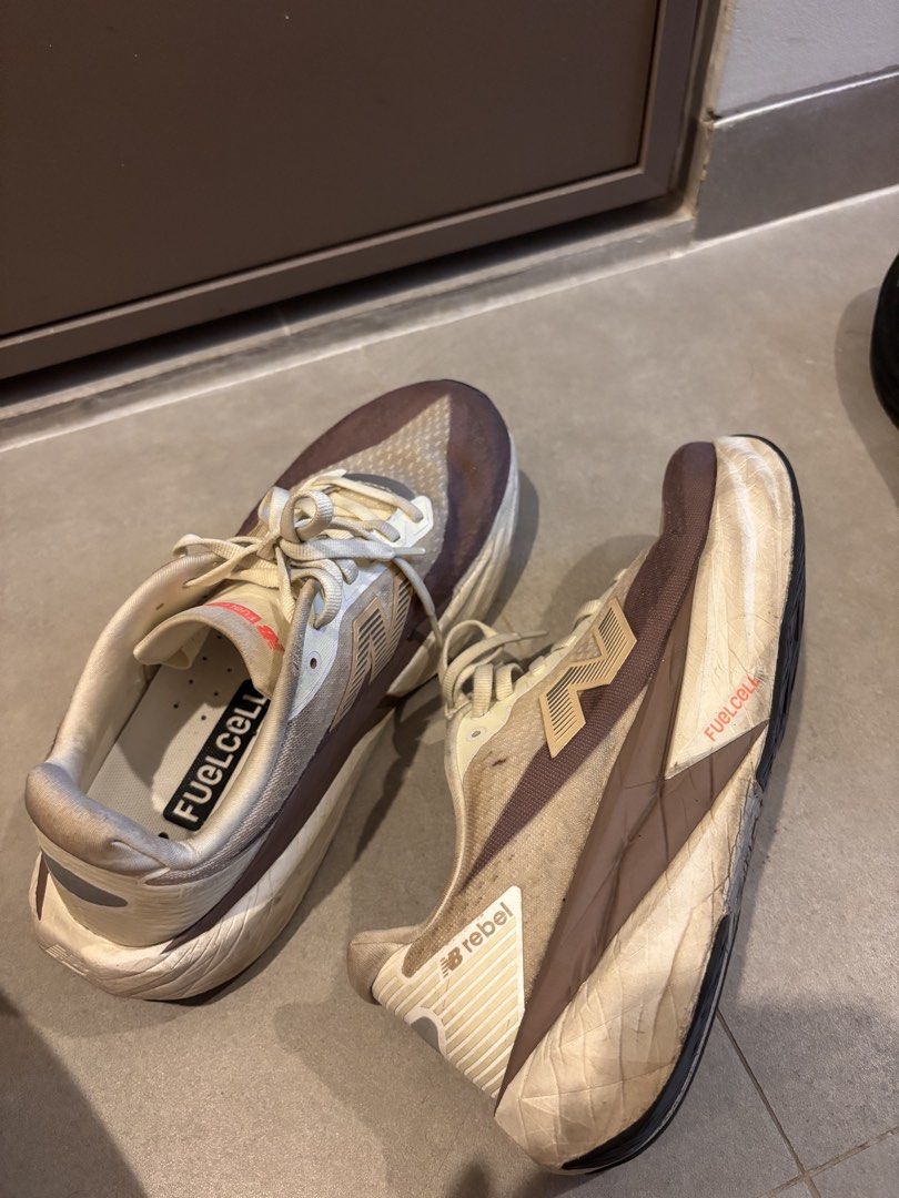 New balance rebel v5 angora, Fesyen Wanita, Sepatu di Carousell