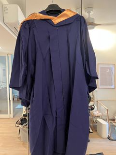 NUS Graduation Gown and Cap Set, Women's Fashion, Dresses & Sets, Sets ...