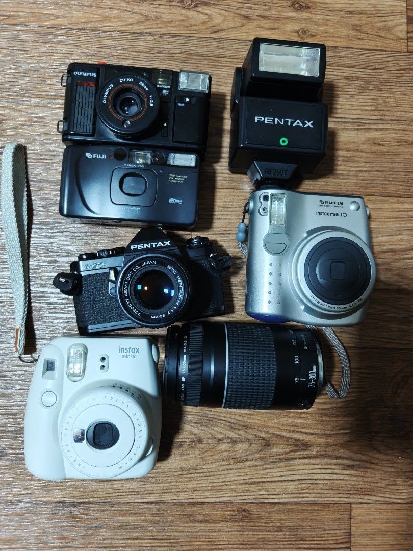 Olympus, Fuji, Pentax, Instax and filmCameras, Photography, Cameras on ...