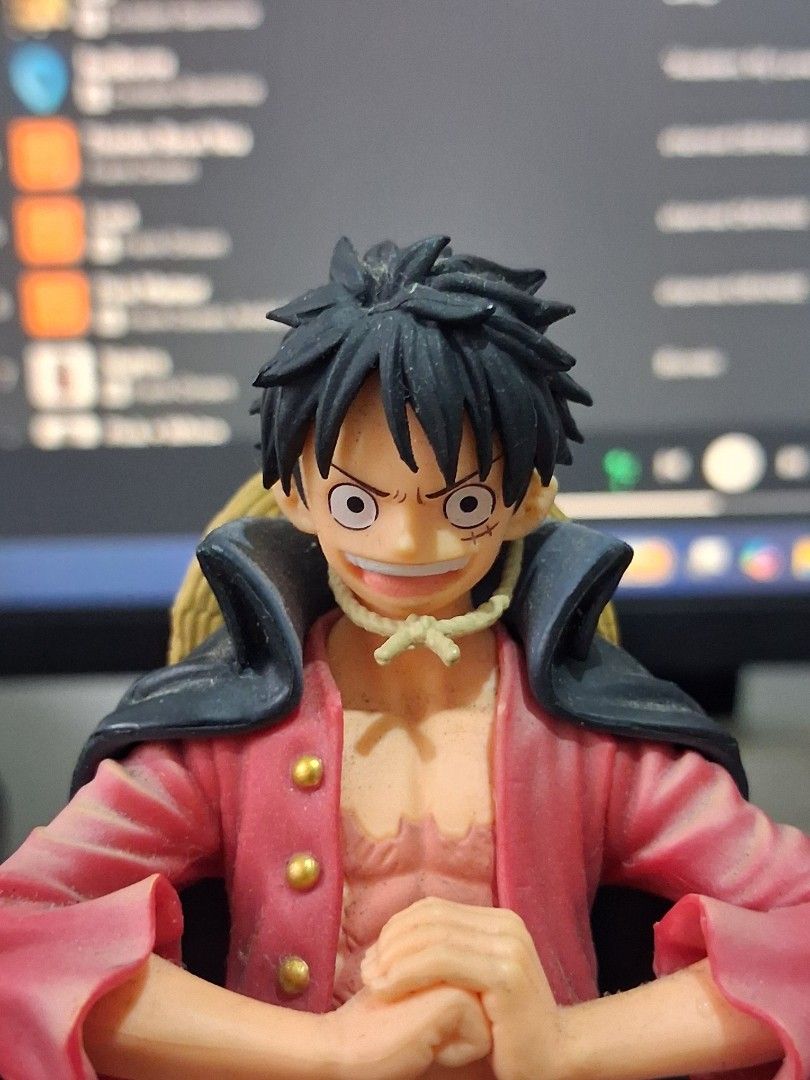 One Piece Monkey D. Luffy Action Figure DXF Grandline Series - Loose ...