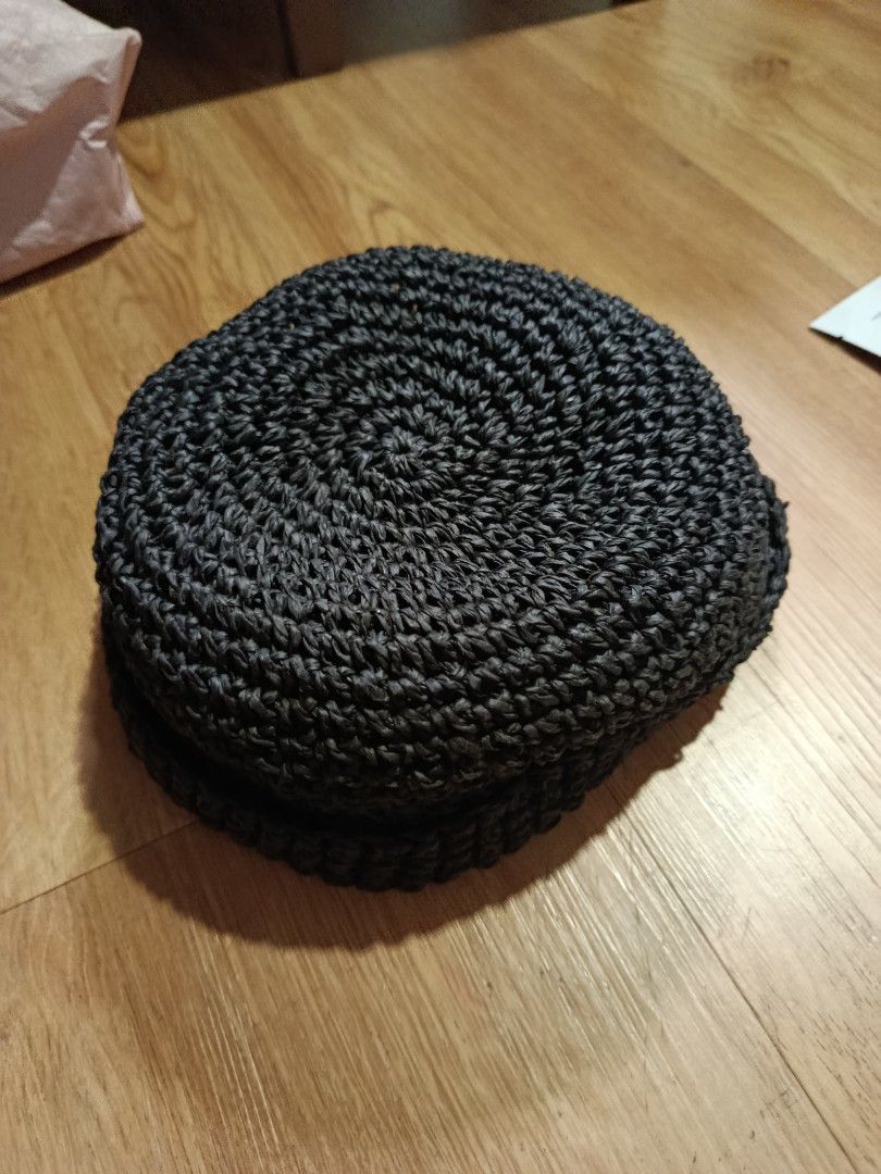 (ORIGINAL) Muji Woven Paper Hat, Women's Fashion, Watches & Accessories ...