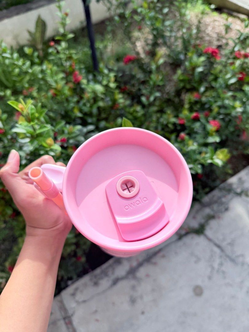 Owala Strawberry Bottle 40oz Tumbler, Fesyen Wanita, Aksesoris di Carousell