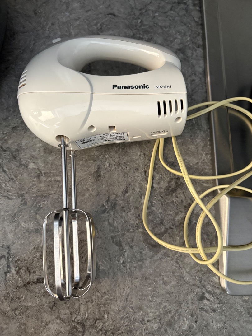 Panasonic Hand Mixer MK-GH1, TV & Home Appliances, Kitchen Appliances ...