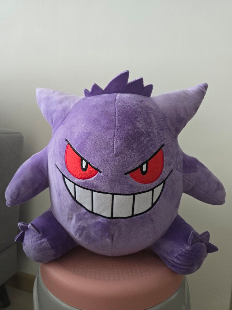 Pokemon Banpresto Gengar Plushie, Hobbies & Toys, Toys & Games on Carousell