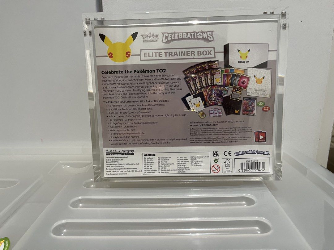 Pokemon Celebrations Elite Trainer Box - Brand New, Hobbies & Toys ...