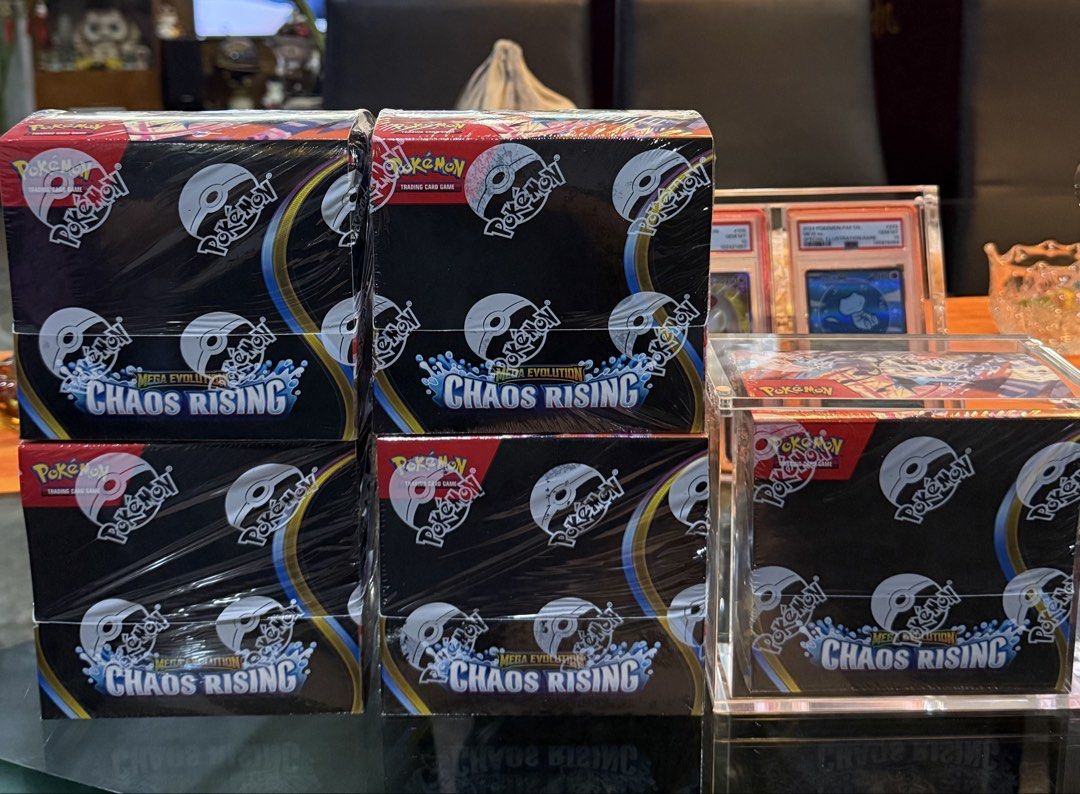 Pokemon Chaos Rising Booster Box & ETB, Hobbies & Toys, Toys & Games on ...