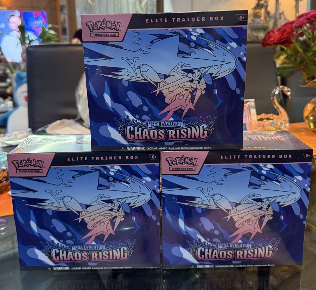 Pokemon Chaos Rising Booster Box & ETB, Hobbies & Toys, Toys & Games on ...