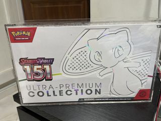 Pokemon Scarlet & Violet 151 Mew Ultra Premium Collection Box, Hobbies ...